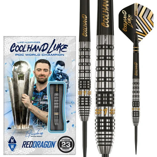 Red Dragon Luke "Cool Hand" Humphries Prestige 90% - dartscorner.shop ...