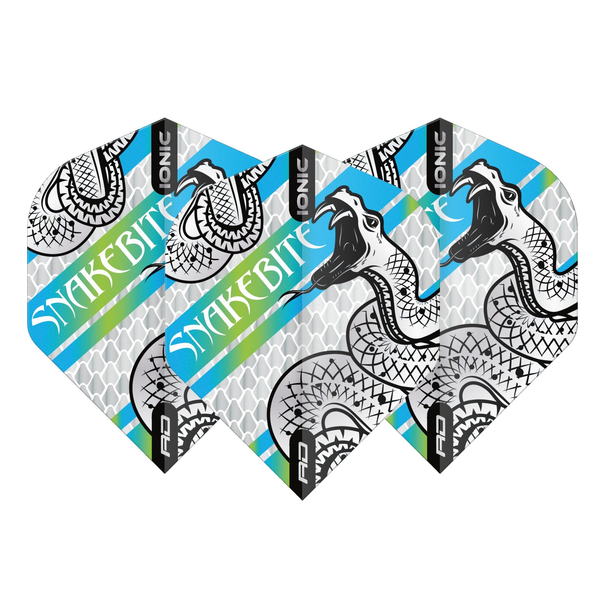 PETER WRIGHT HARDCORE SNAKEBITE COILED SNAKE - DART FLIGHTS -darts ...